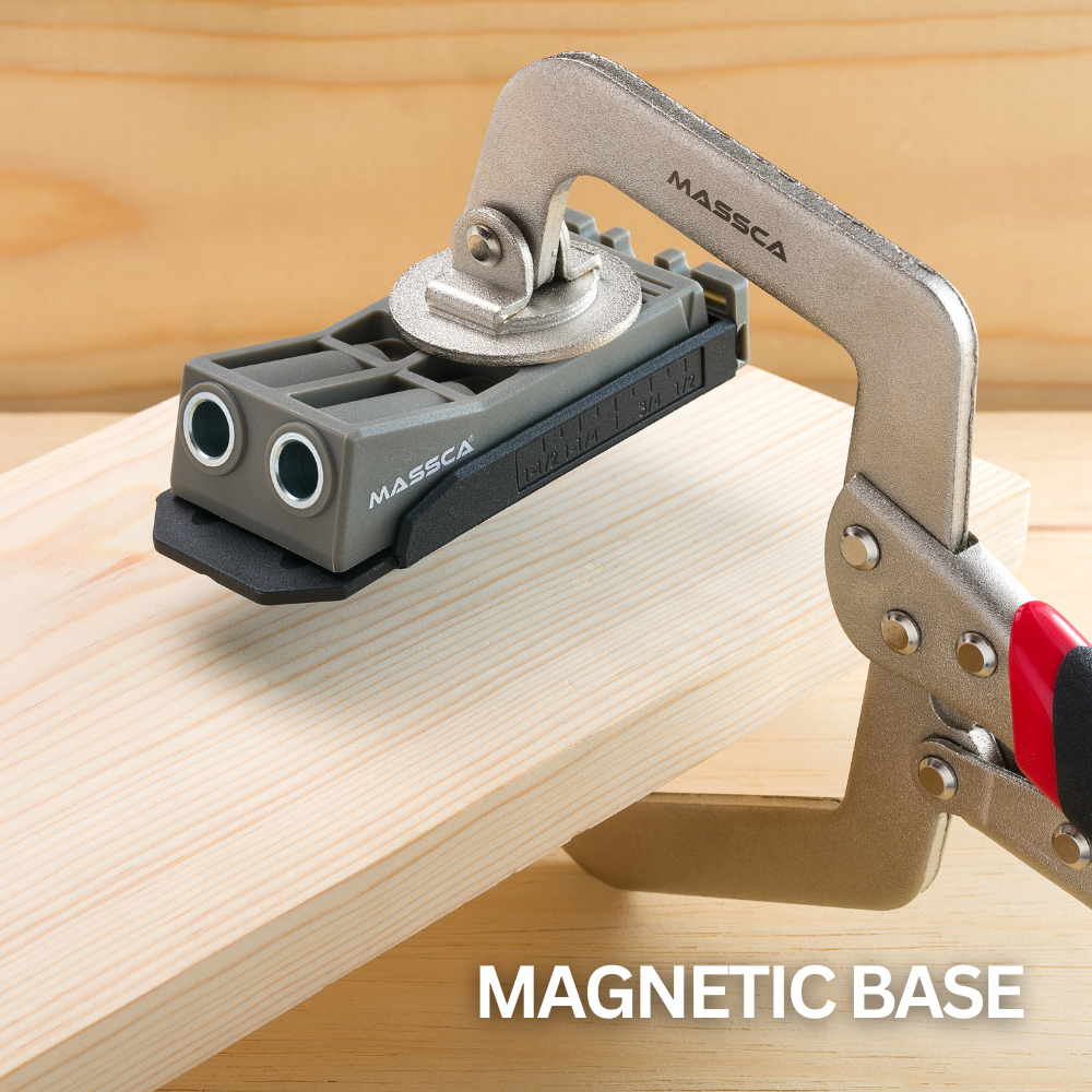Massca Products Twin Pocket Hole Jig Set